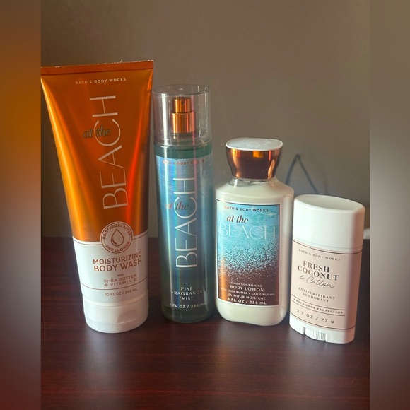 Bath & Body Works | Bath & Body | Bath Body Works Nwt At The Beach Set ...